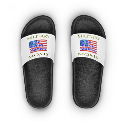 Military Moms - Women's Slide Sandals - Customized For Comfort (CFC)
