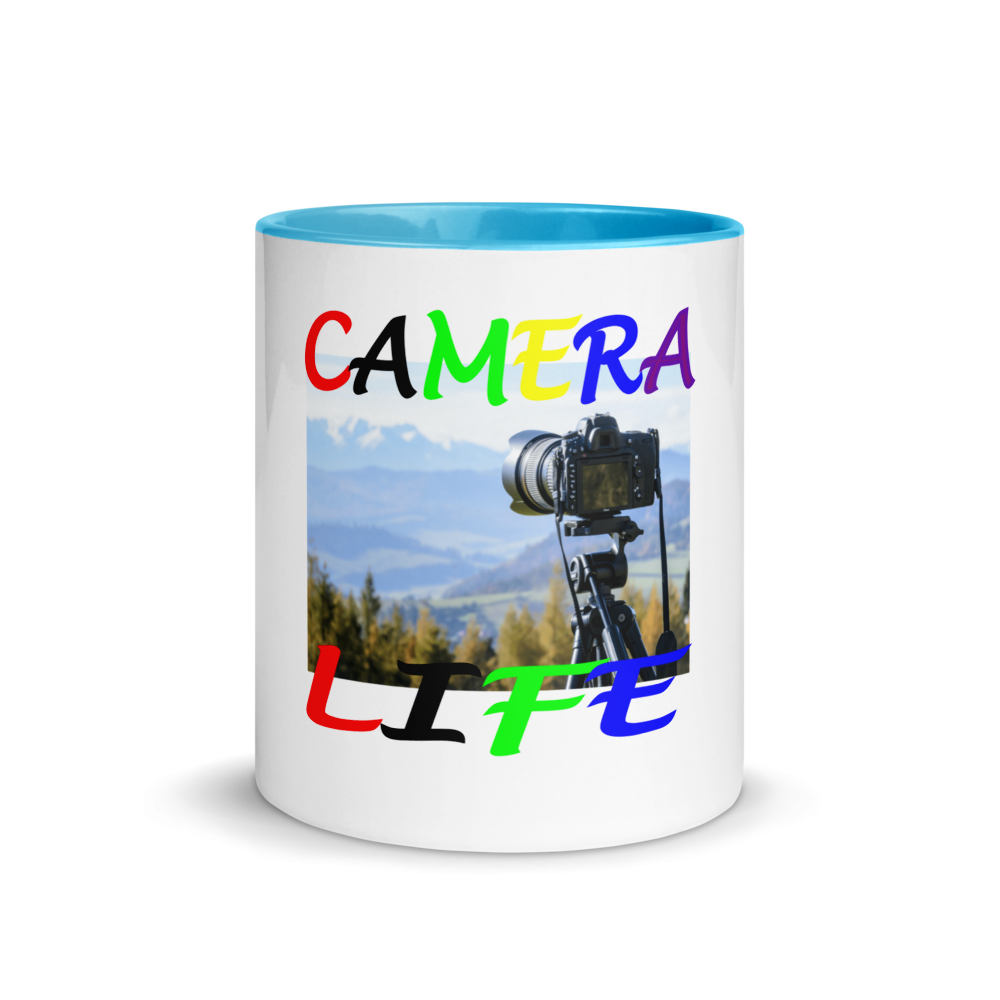 Camera Life - Mug with Color Inside - Customized For Comfort (CFC)