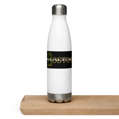 Boston Realtor Stainless Steel Water Bottle - Customized For Comfort (CFC)