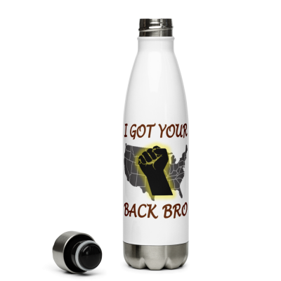 I Got Your Back Bro - Stainless Steel Water Bottle - Customized For ...