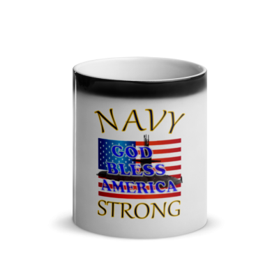 Navy Strong - Glossy "Camouflage" Mug - Customized For Comfort (CFC)