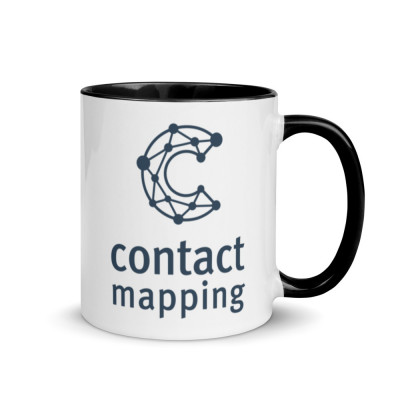 Contact Mapping - Mug with Color Inside - Contact Mapping Swag